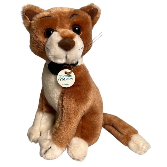 Disney | Toys | Vtg Disney Aristocats Thomas Omalley Cat Plush 7 Video ...